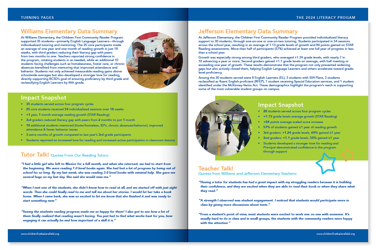Impact Report - Children First